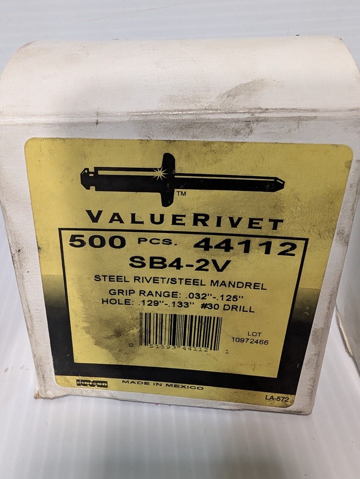 Lot of 4 boxes of Marson-Klik Value Rivet SB4-2V/3V/4V & AB4-6AV | eBay