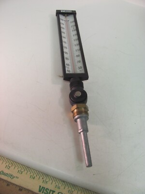 Weiss Instruments 30°-240°F Vari-Angle Glass Thermometer 3.5" Stem | eBay