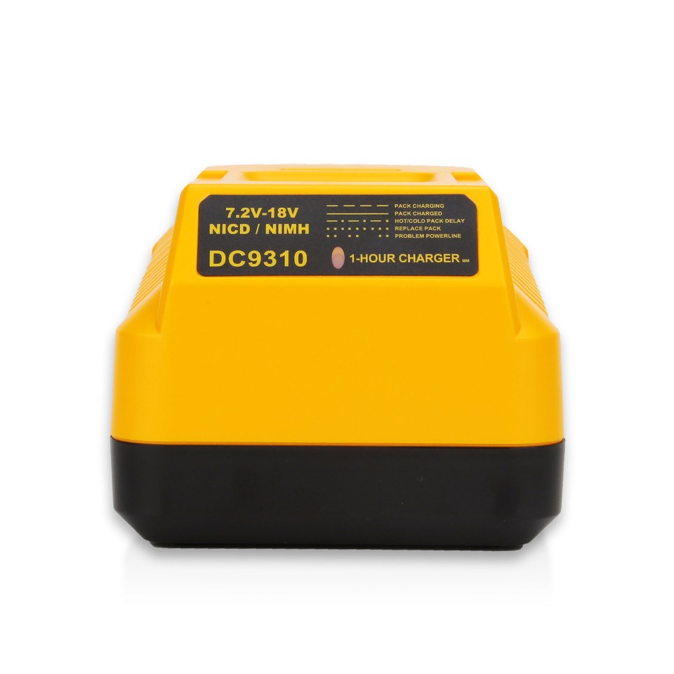 Fast Battery DC9310 Charger for Dewalt 7.2V-18V NiCd/NiMh DE9085 DC9091 ...