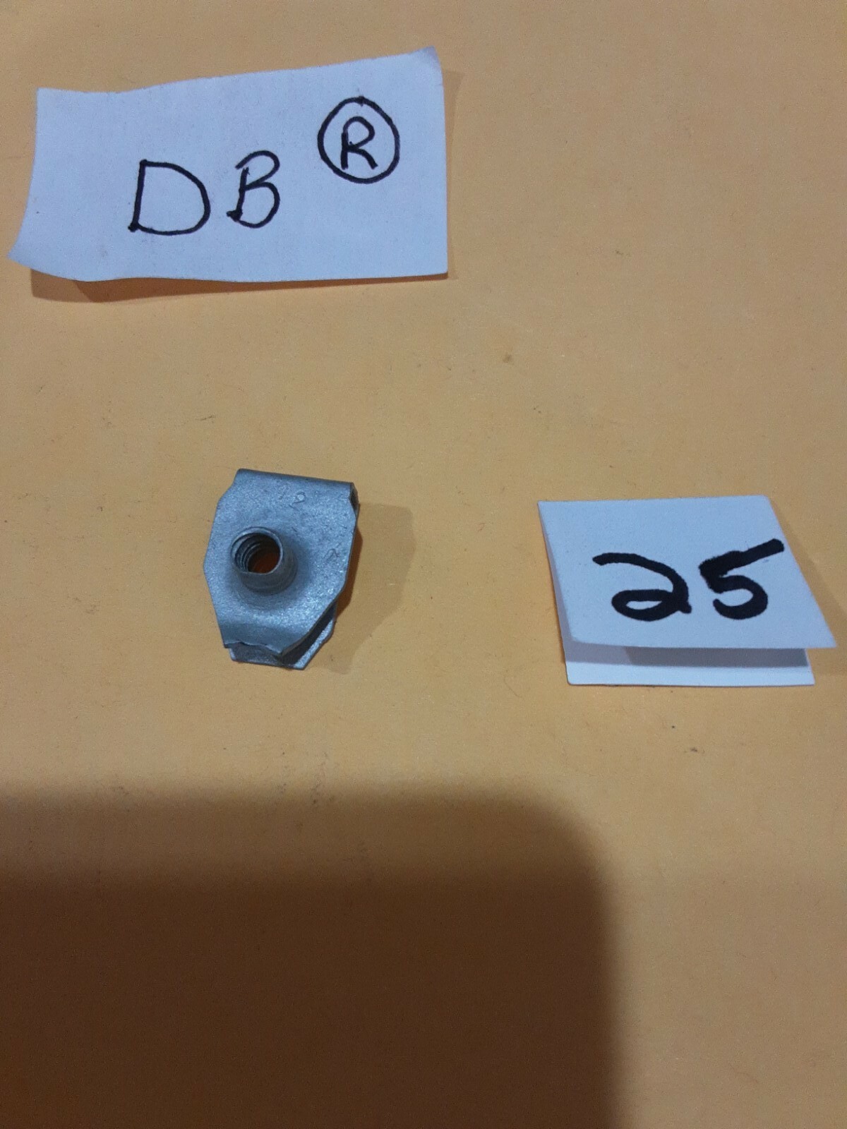 Extruded U Nuts M4.2-1.41 Screw Size Compatible with GM 11513599 - Bag ...