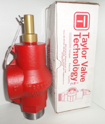 ⭐NEW IN BOX⭐Taylor Valve 8250 Safety Relief Valve 2"x 2" Carbon Steel ...