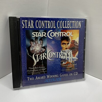 Star Control Collection: Star Control & Star Control II (PC, 1992) Rare ...