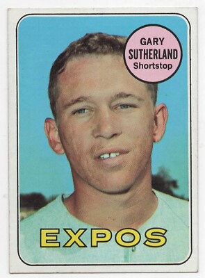 1969 Topps #326 Gary Sutherland - Montreal Expos EX-NM | eBay