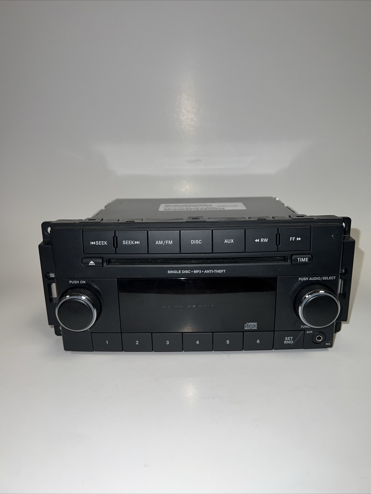 2007- 2012 CHRYSLER DODGE JEEP Radio CD Player AUX AM/FM Uconnect ...