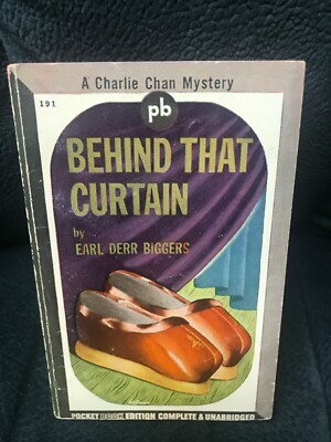 Earl Derr Biggers - Behind That Curtain - Pocket #191 - 1942 - 1st ...
