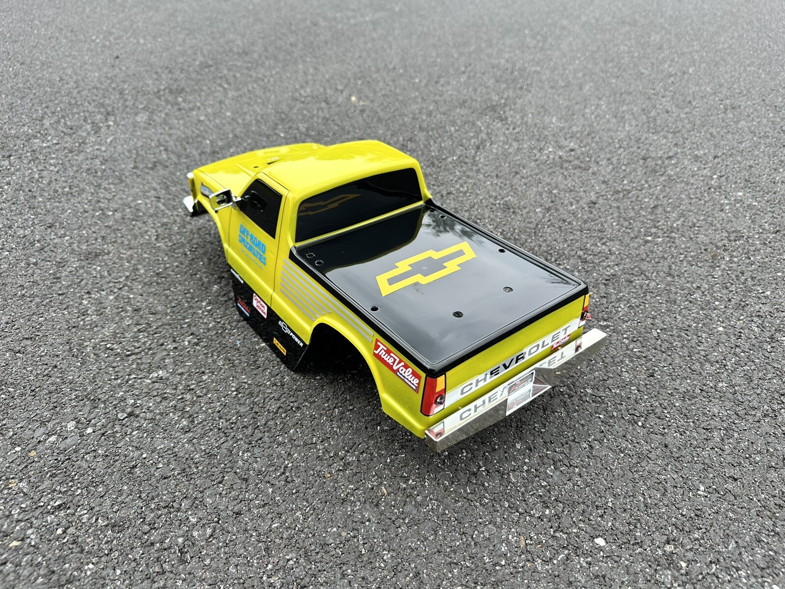 VINTAGE | Kyosho USA-1 Nitro Crusher | Painted Body | Chrome | Decals ...