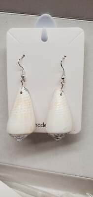 Shell Earrings ,sterling Silver Hooks | eBay