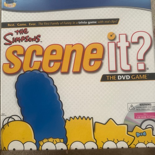 The Simpsons Scene It? DVD Game - New - Mattel | eBay