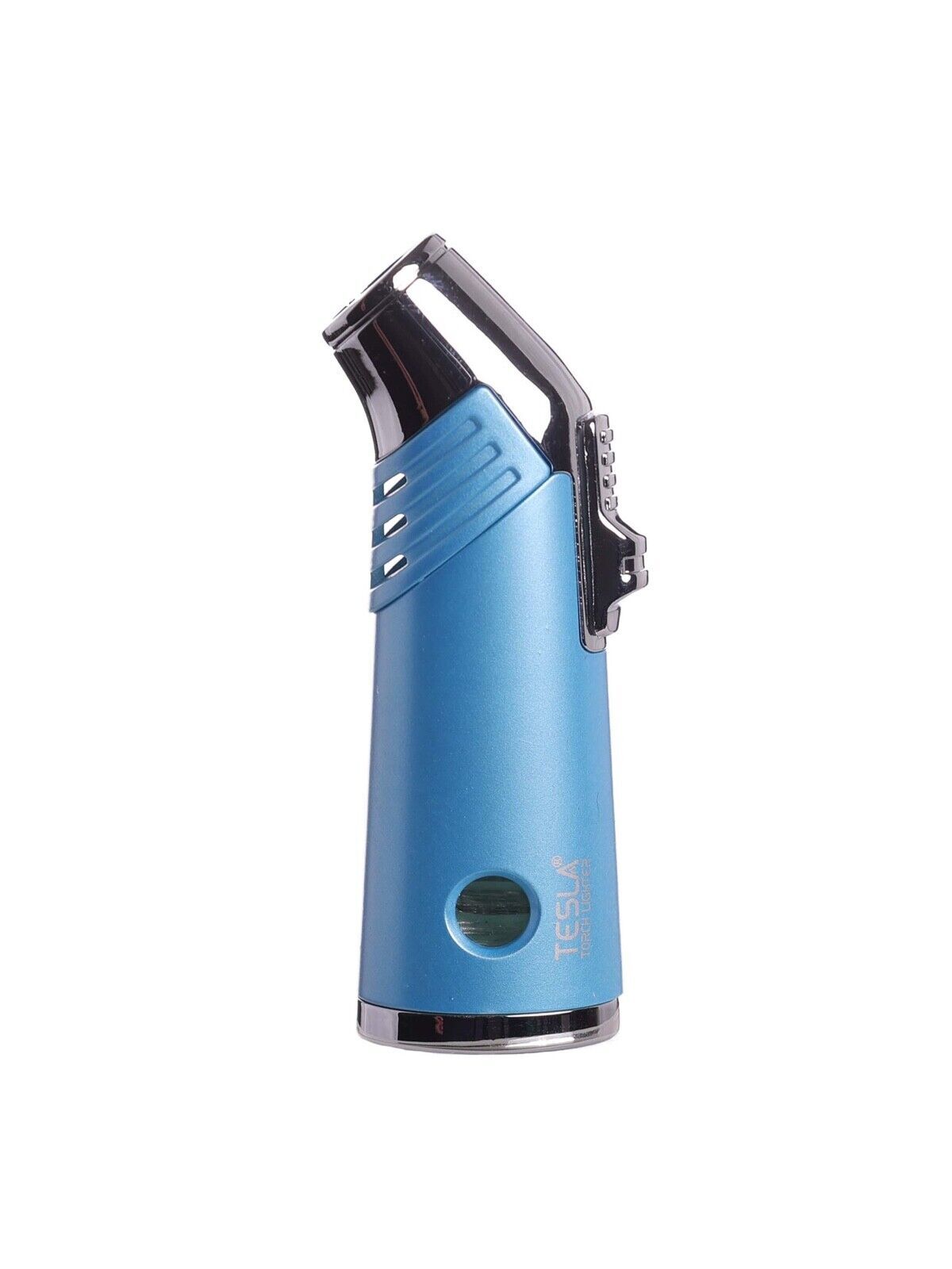 TESLA® Coil Lighters Mini Triple Flame Butane Refillable Torch Lighter ...