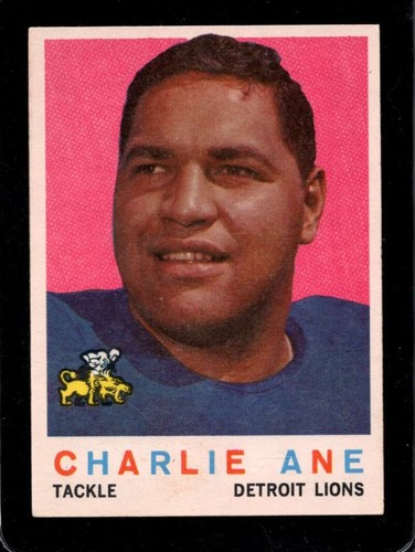 1959 TOPPS #21 CHARLIE ANE EXMT LIONS *SBA11030 | eBay