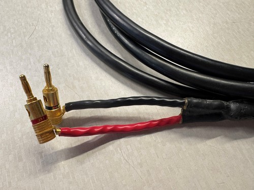 Vampire Wire ST-1 speaker Wire, 2 sets of 10' cables with Banana ...