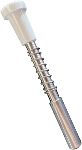 Window Screen Plunger Latches with White Caps, Metal Plunger Pins for ...