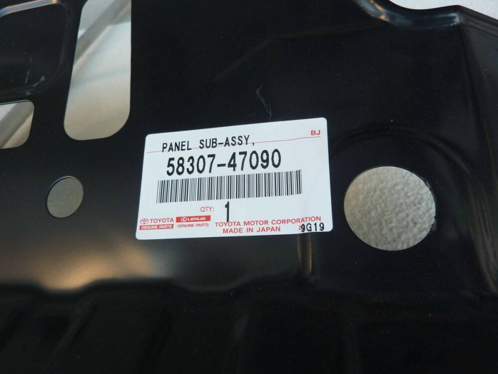 Toyota Genuine OEM PANEL SUB-ASSY, BODY TOYOTA PRIUS ZVW5# 2015/11 ...