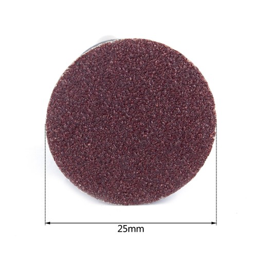 1'' R-type Sanding Disc Rotating lock Button Abrasives Wheel 80 Grit ...