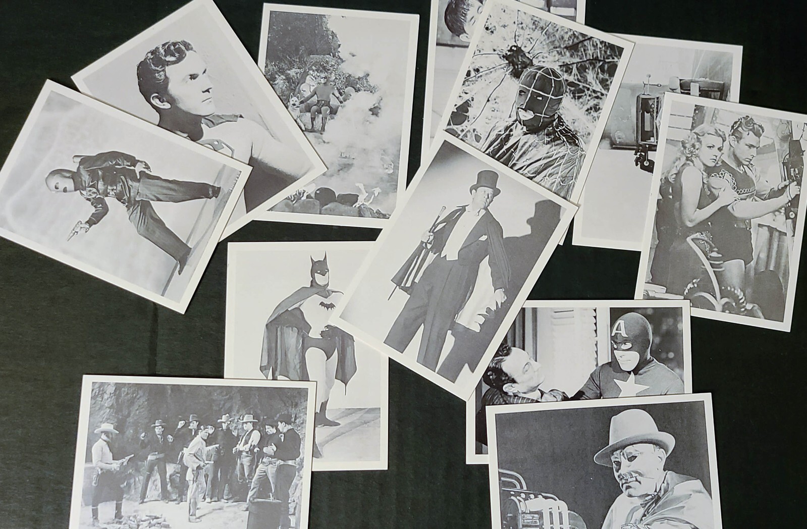 1988 Saturday Serials Complete Card Set 1-40 & Set #2/ Batman/Superman ...