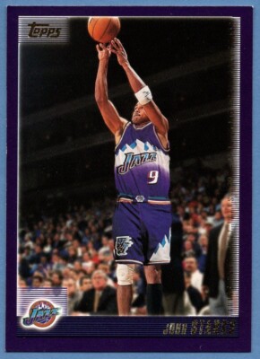 2000-01 Topps Utah Jazz John Starks Basketball Card #218 | eBay