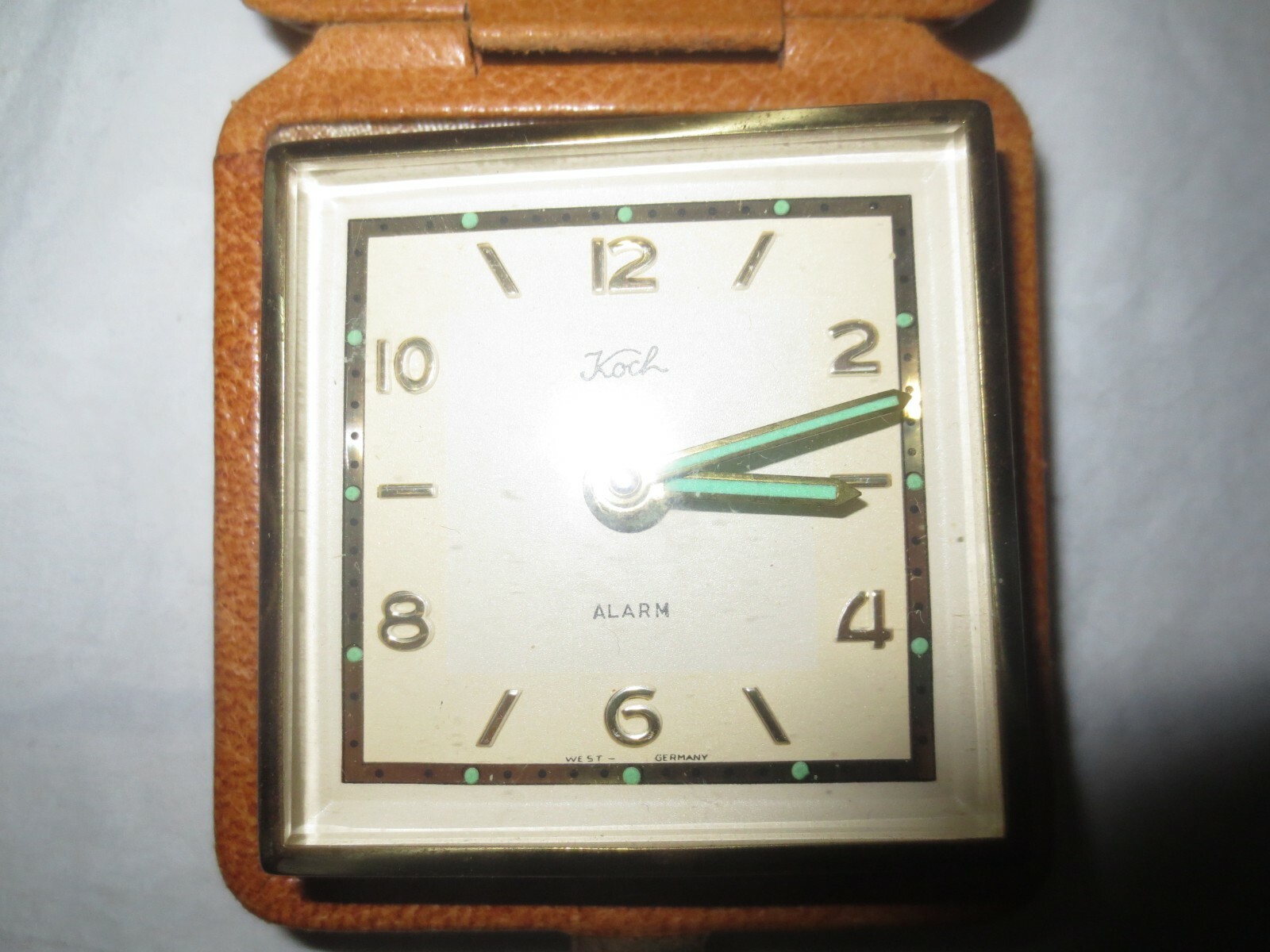 works 2 folding Mechanical Koch Alarm Clock & Northfield Alarm Clock ...