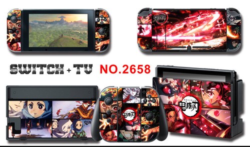 Demon Slayer Anime Skin Aufkleber Stickers Schutzfolie Für Nintendo ...