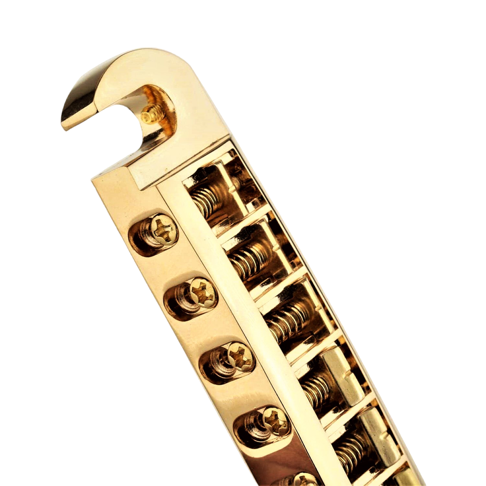 Electric Guitar Bridge Wraparound Tuneomatic Adjustable Bridge LP Style ...