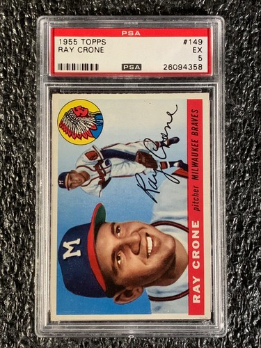 1955 Topps Baseball #149 Ray Crone PSA 5 | eBay