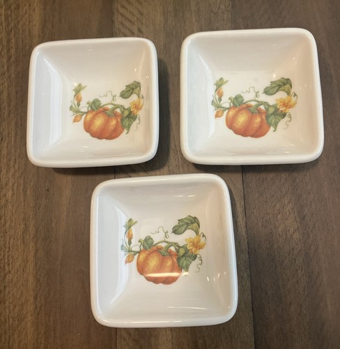 Effetti D'Arte Pumpkin Vine Made in Italy Fall Condiment Dishes Set Of ...