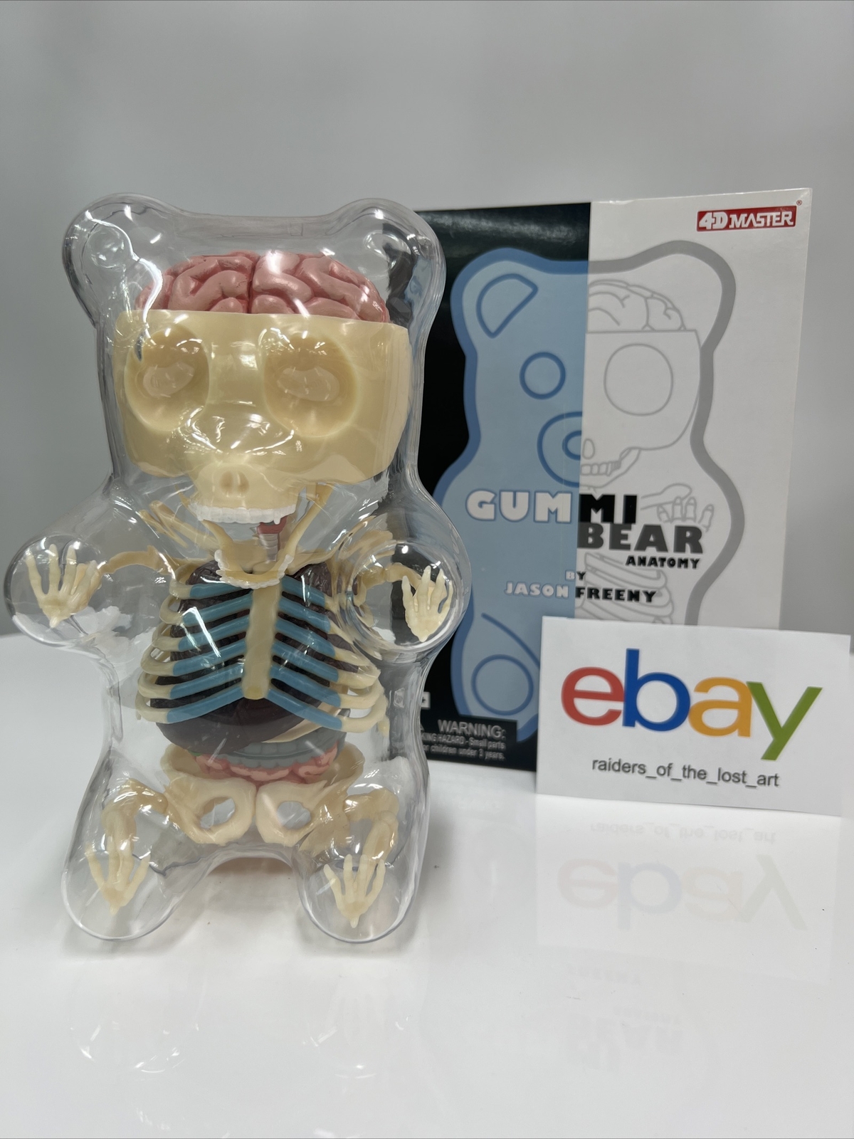 4D Master MIGHTY JAXX Large Gummi Bear Anatomy Toy SIGNED by Jason ...