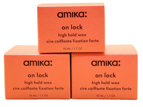 Amika On Lock High Hold Hair Wax 1.7 oz - "Pack of 3" | eBay