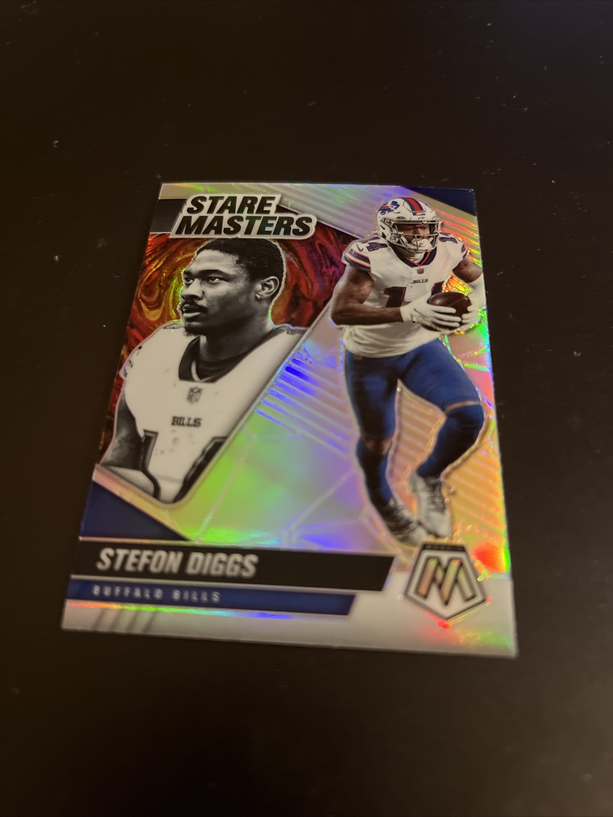 2021 Panini Mosaic Stefon Diggs Stare Masters Silver Prizm #SM19 ...