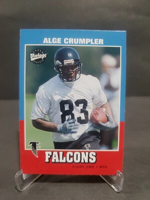2001 Alge Crumpler Upper Deck Vintage RC 🔥 Atlanta Falcons | eBay