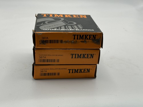 Timken 387A Tapered Roller Bearing Lot of 3 New Open Box | eBay