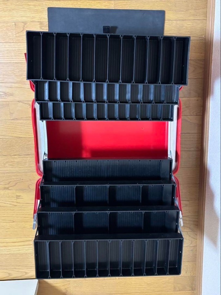 UMCO Tackle Box [Red UMCO] Super Rare 4500u Vintage Fishing Tackle Box ...