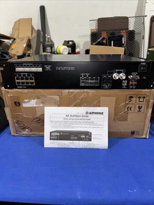 AiPHONE AX-084C Central Exchange Unit 8 Doors/Subs,4 Master T13-E17 No ...