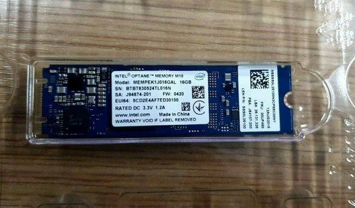 Intel Optane M10 Internal 16GB SSD PCIe 3.0 x2 NVMe M.2 2280 ...