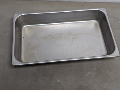Vollrath 16" Stainless Steel Incubator Water Pan / Instrument Tray 7416 ...