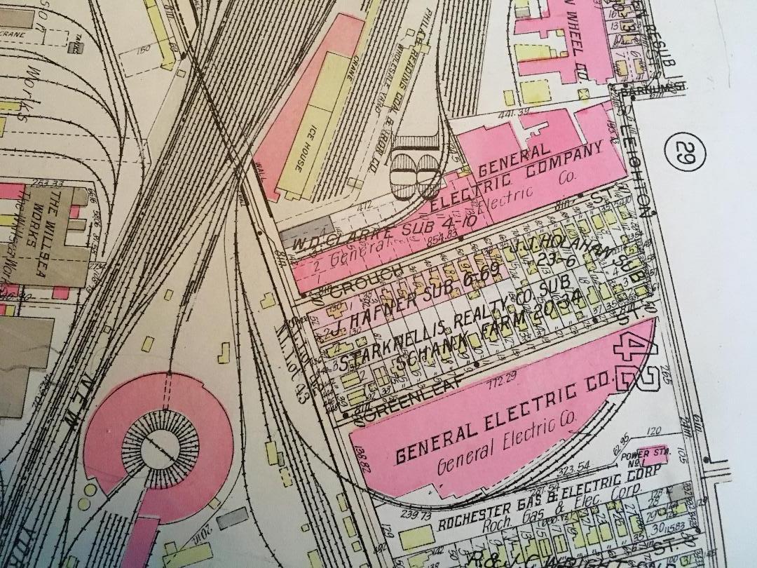1926 ROCHESTER NY EAST AVENUE GLEASON WORKS GEORGE EASTMAN MUSEUM ATLAS ...