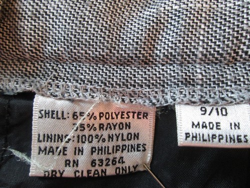 ATRIUM COLLECTIONS-2 PC.-GRAY SKIRT SUIT-KNEE LENGTH Polyester/Rayon ...