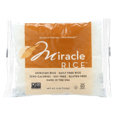 MIRACLE RICE, SHIRATAKI RICE (Pack of 6) | eBay