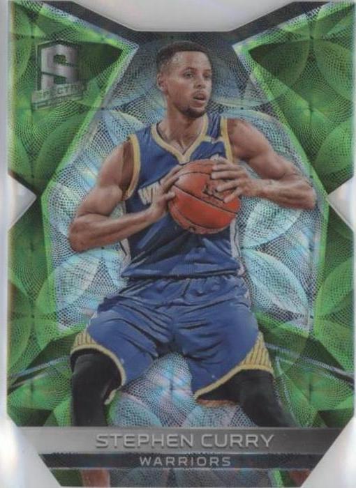 2016-17 Panini Spectra - Stephen Curry #30 Neon Green /25 for sale ...