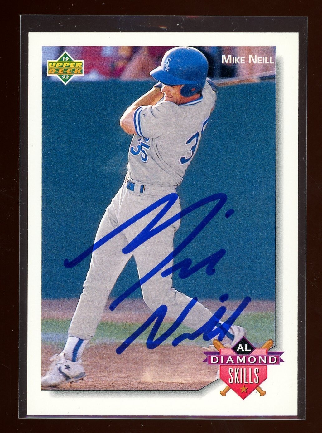 1993 Upper Deck MIKE NEILL Signed Card autograph auto A'S ATHLETICS | eBay