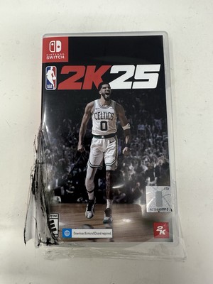 NBA 2K25 (Nintendo Switch) BROKEN CASE CARTRIDGE AND CODE NEVER USED ...