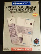 BellSouth Products Cordless Telephone 10 Channel Autoscan Speaker 673X ...