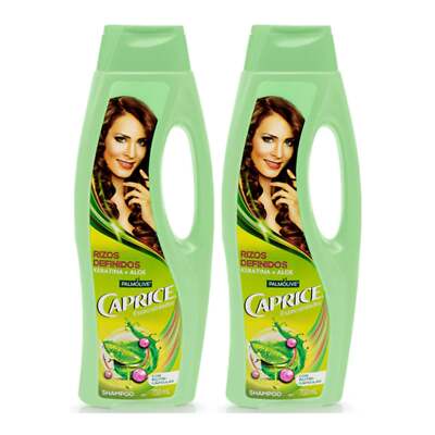 Caprice Shampoo Rizos Definidos (Keratina + Aloe), 750ml (Pack of 2) | eBay