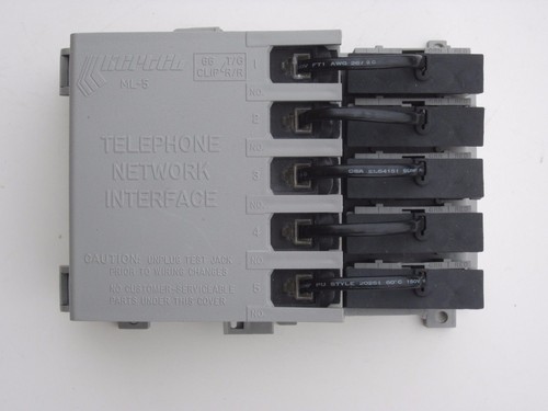 Keptel ML-5 Multi-Line Telephone Network Interface Device (NID ...