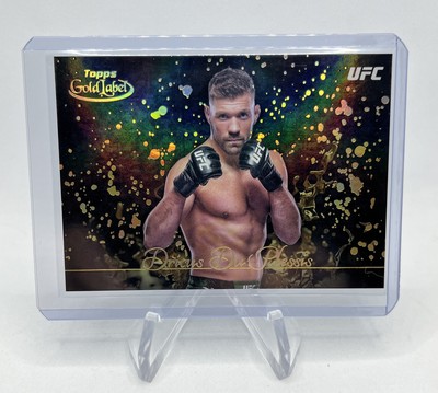 2024 Topps UFC Gold Label Dricus Du Plessis Gold Splatter SSP | eBay