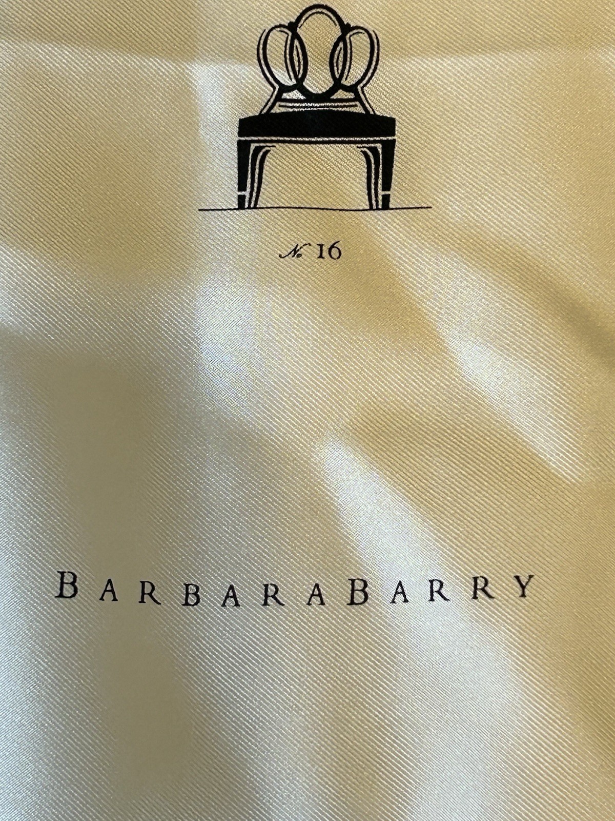 VERY RARE/IMPOSSIBLE TO FIND! BARBARA BARRY Silk Sca… - Gem