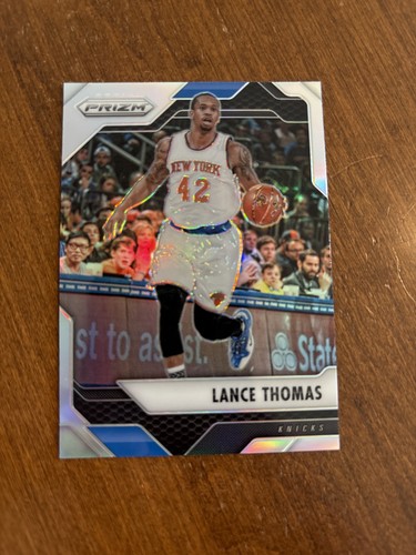 Lance Thomas 2016-17 Panini Prizm Silver Prizms #127 New York Knicks Duke | eBay