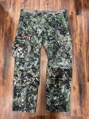Sitka Elevated Forest Stratus Pants XL Windstopper | eBay