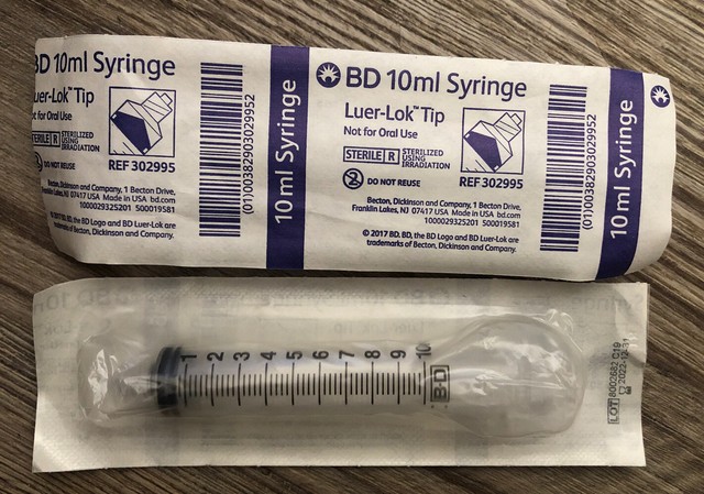 BD 10ml Syringes With Luer-lok Tips Sterile 302995 for sale online | eBay