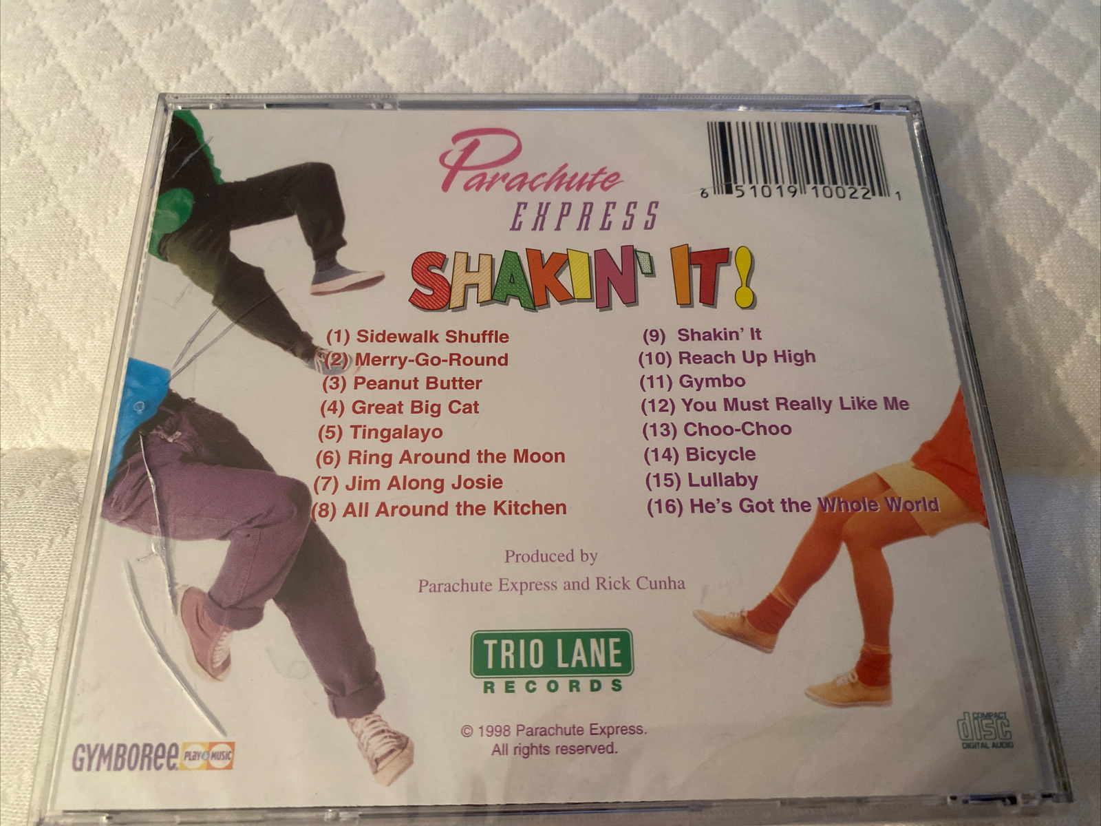 Parachute Express Shakin' It CD 1998 Shape Gymboree Trio Lane Records ...