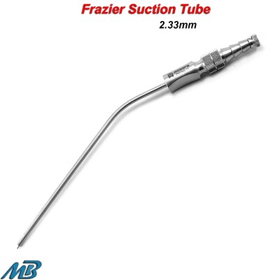 Dental ENT Diagnostic Surgical Instrument Frazier Suction Tube 2.33-mm ...